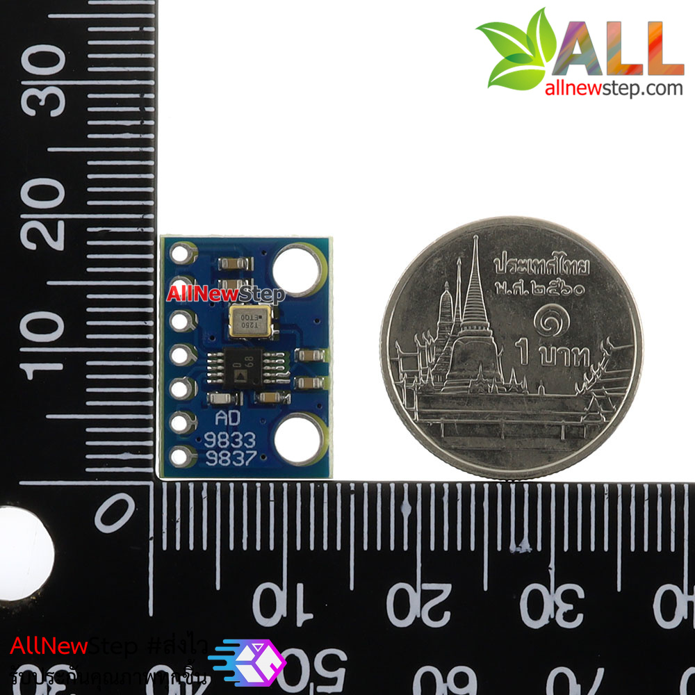 AD9833 Programming serial interface module GY-9833 DDS Signal Generator Module - ArduinoAll ขาย ...