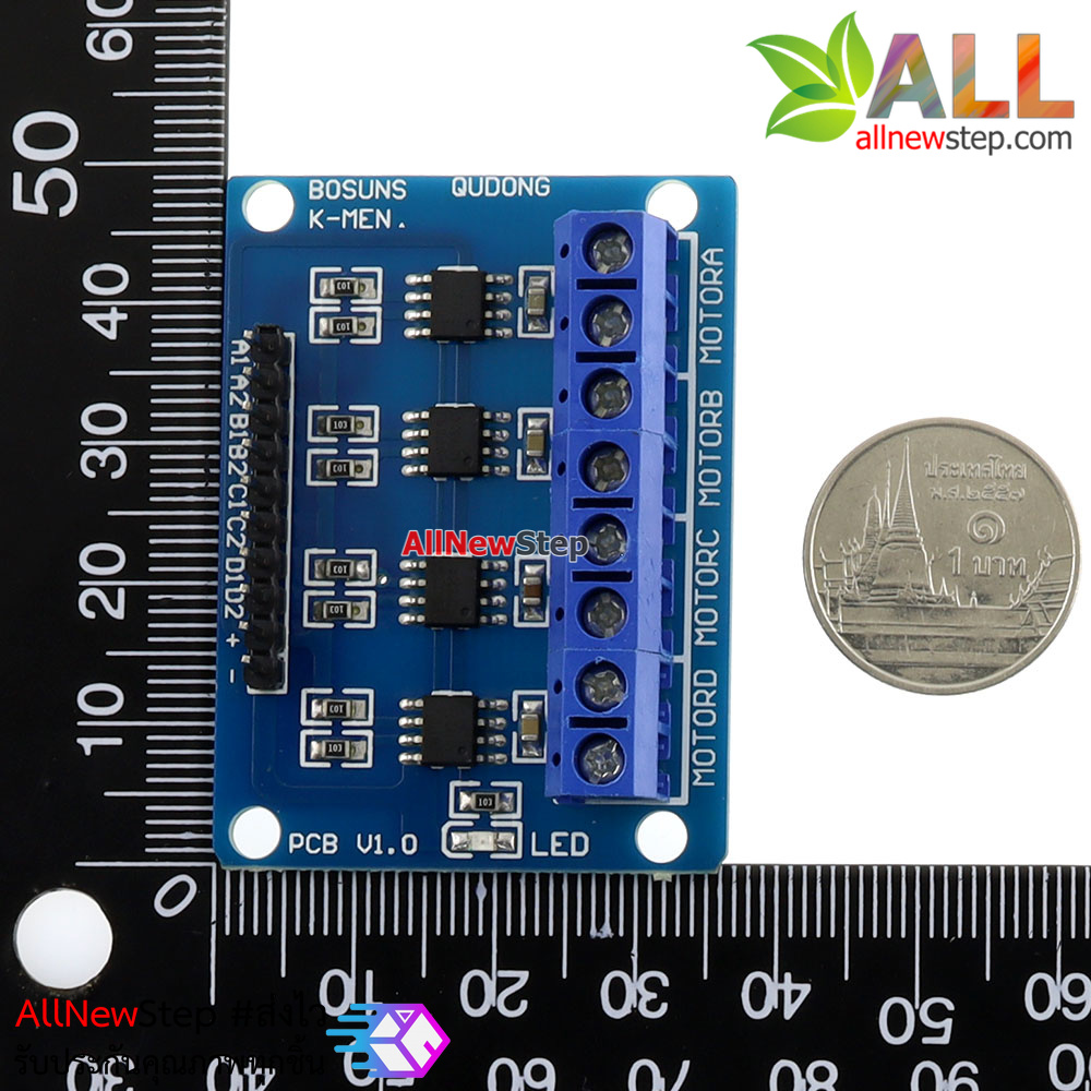 L9110S H-bridge Stepper Motor 4Bit DC Driver Controller Board Module For Arduino - ArduinoAll ...