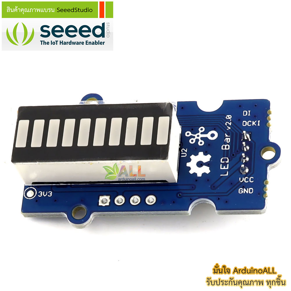 โมดูล LED Grove LED Bar v2.0 ของแท้จาก Seeed Studio - ArduinoAll ขาย Arduino ซื้อ Arduino ...