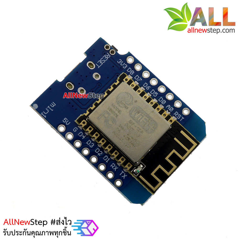 Wemos D1 Mini Nodemcu Wemos D1 Mini Wifi Esp8266 Nodemcu พร้อม Pin Header Arduinoall ขาย