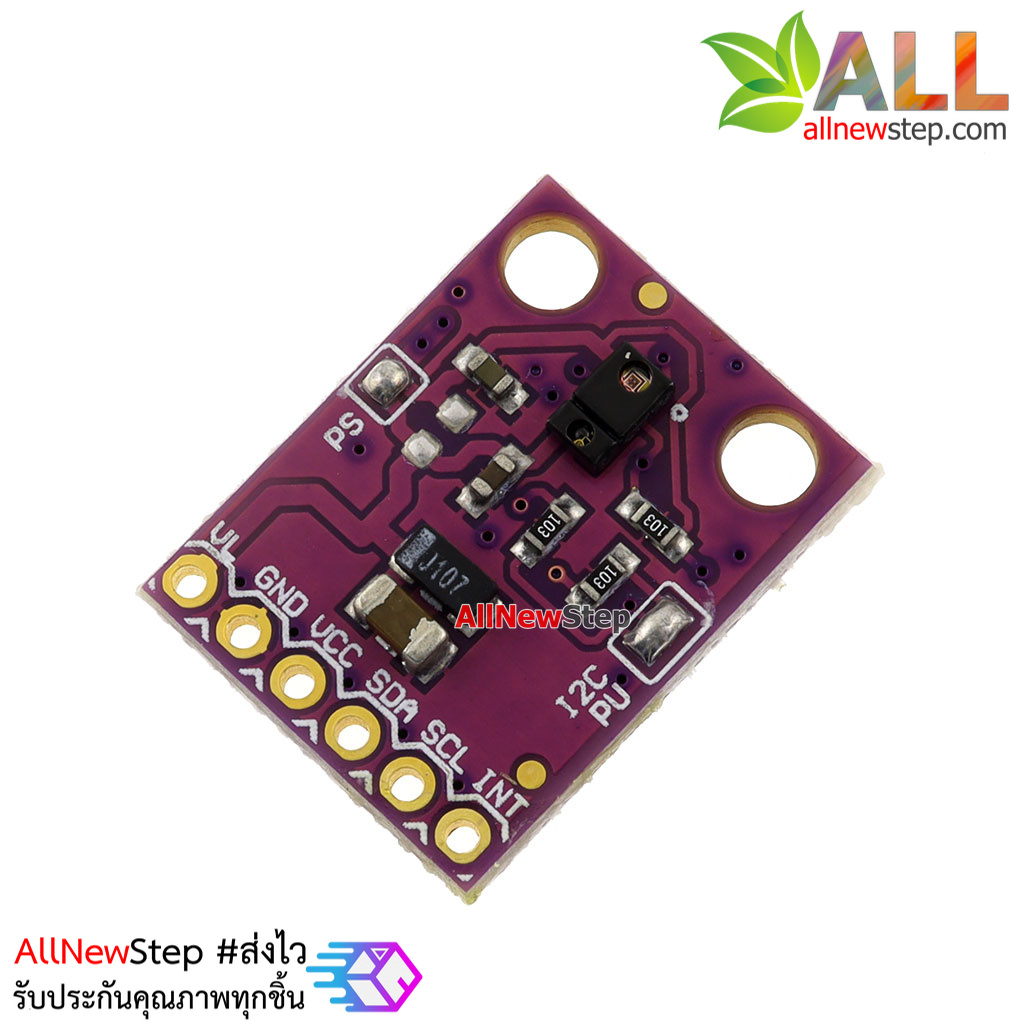 GY-9960 RGB and Gesture Sensor (APDS-9960) เซนเซอร์ตรวจจับสี RGB และท่าทาง APD-9660 - ArduinoAll ...