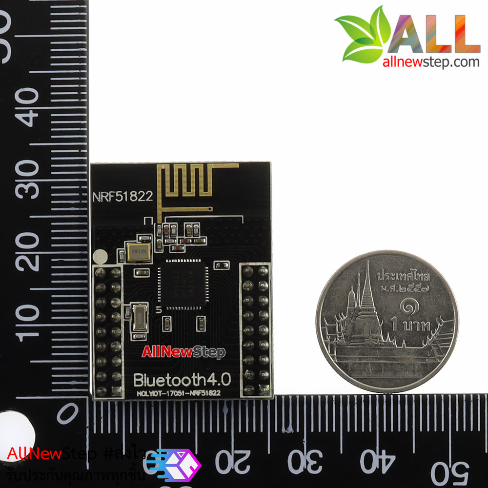 Bluetooth BLE 4.0 development board module nRF51822 โมดูล nRF51822 Bluetooth 4.0 BLE for Arduino ...