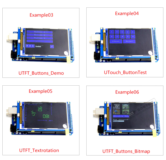 TFT 3.2 LCD module Display for Arduino Mega2560 จอ LCD 3.2 TFT ...