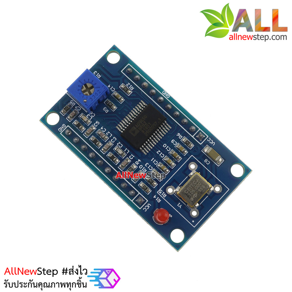 AD9850 DDS signal generator module sine wave / square wave send program - ArduinoAll ขาย Arduino ...