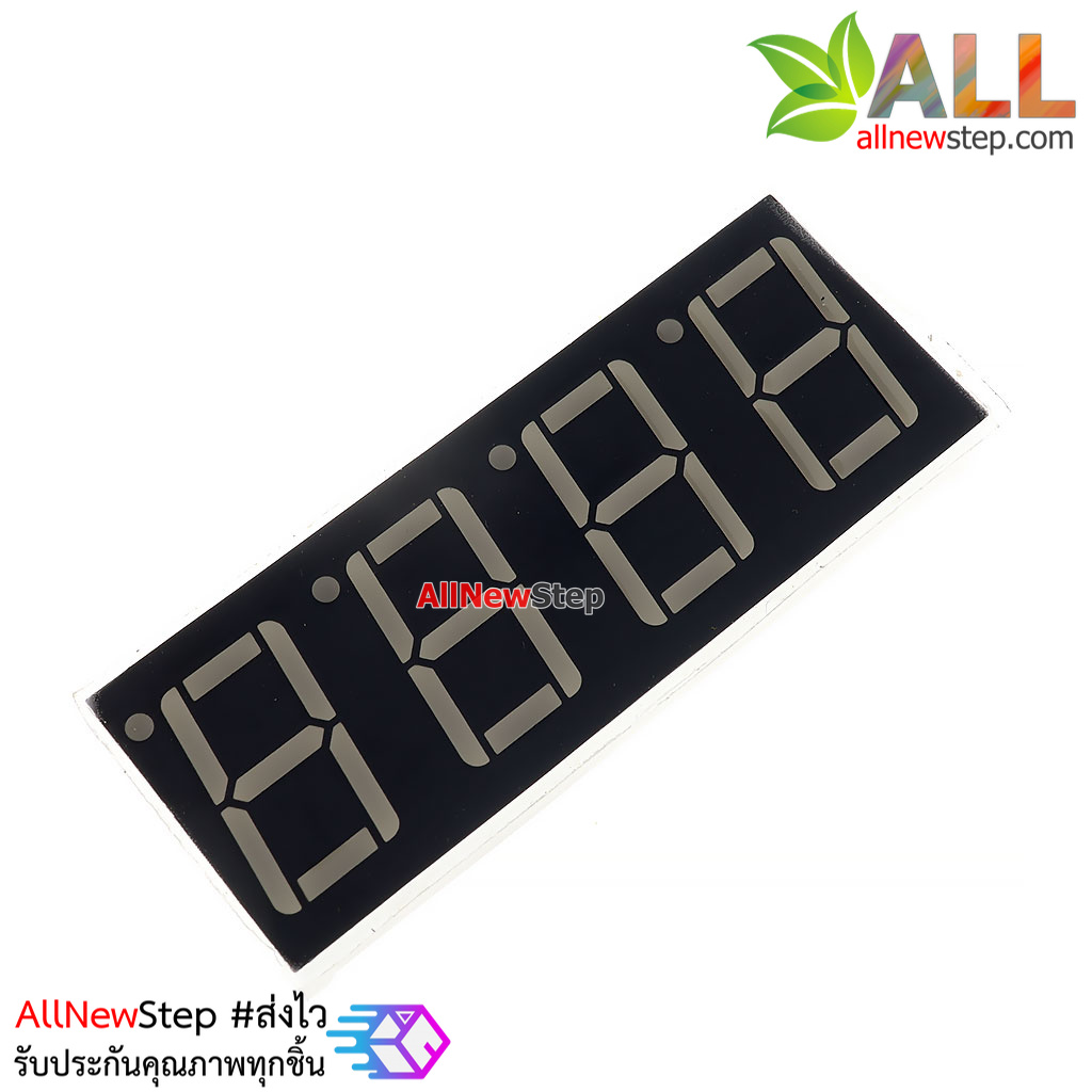 7 Segment 056 นิ้ว Common Cathode 4 Digit Red ไฟ 7 Segment 056 4 หลัก