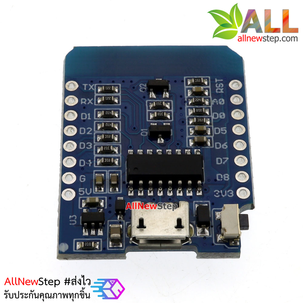 WeMos d1 mini NodeMCU wemos d1 mini WIFI ESP8266 type c nodemcu พร้อม Pin Header หัวต่อ usb type ...