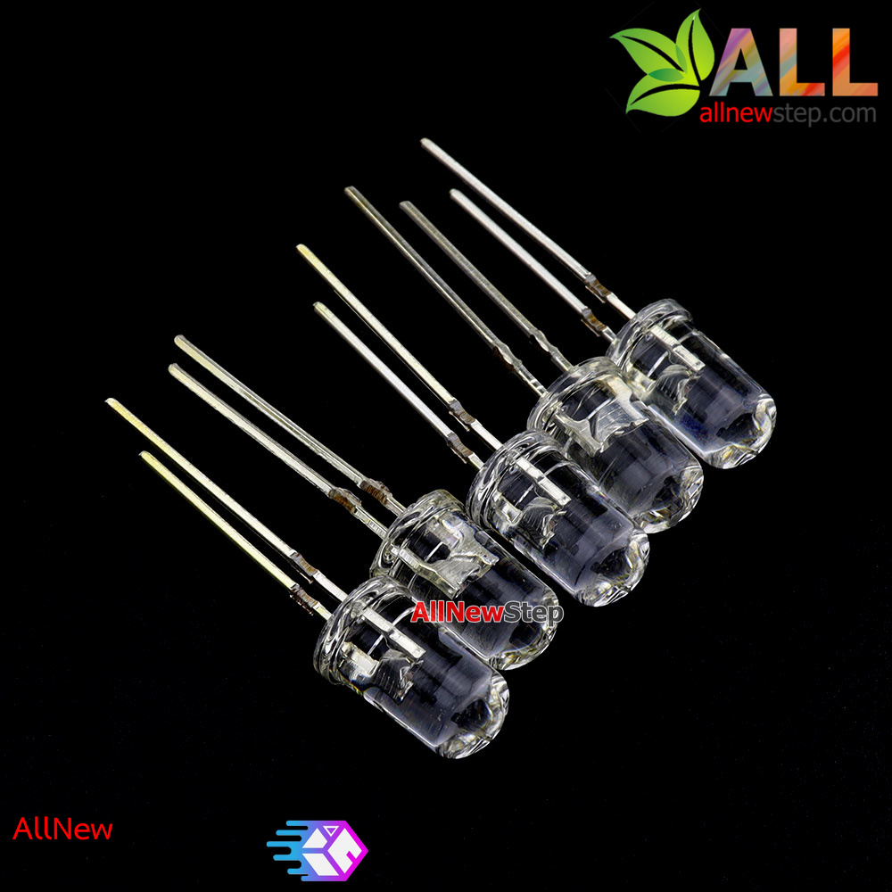 Led ขนาด 5mm สีน้ำเงิน จำนวน 5 ดวง Arduinoall ขาย Arduino ซื้อ Arduino อุปกรณ์ Arduino Sensor