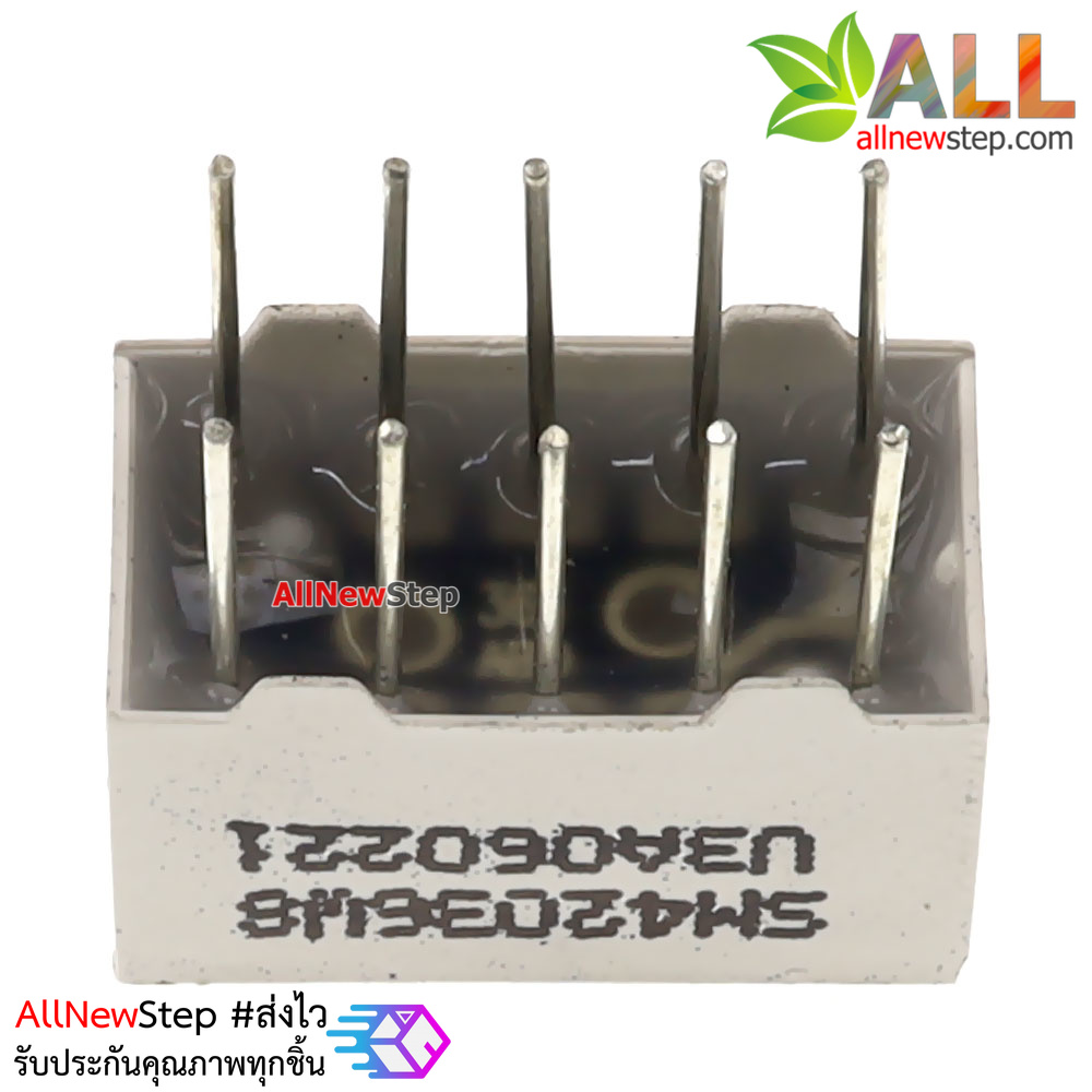7 Segment 036 นิ้ว Common Cathode 1digit Red ไฟ 7 Segment 036 1 หลัก สีแดงแบบไฟลบร่วม 3161a