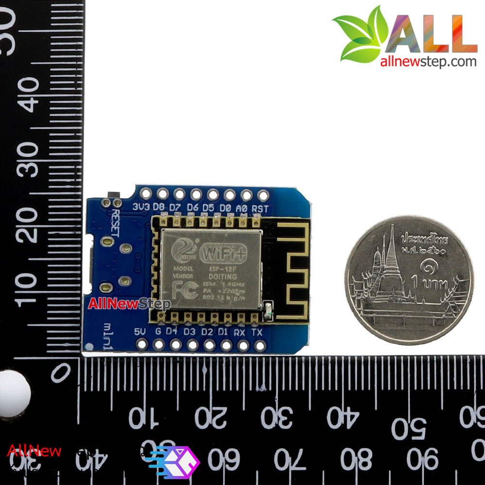 WeMos d1 mini NodeMCU wemos d1 mini WIFI ESP8266 type c nodemcu พร้อม Pin Header หัวต่อ usb type ...
