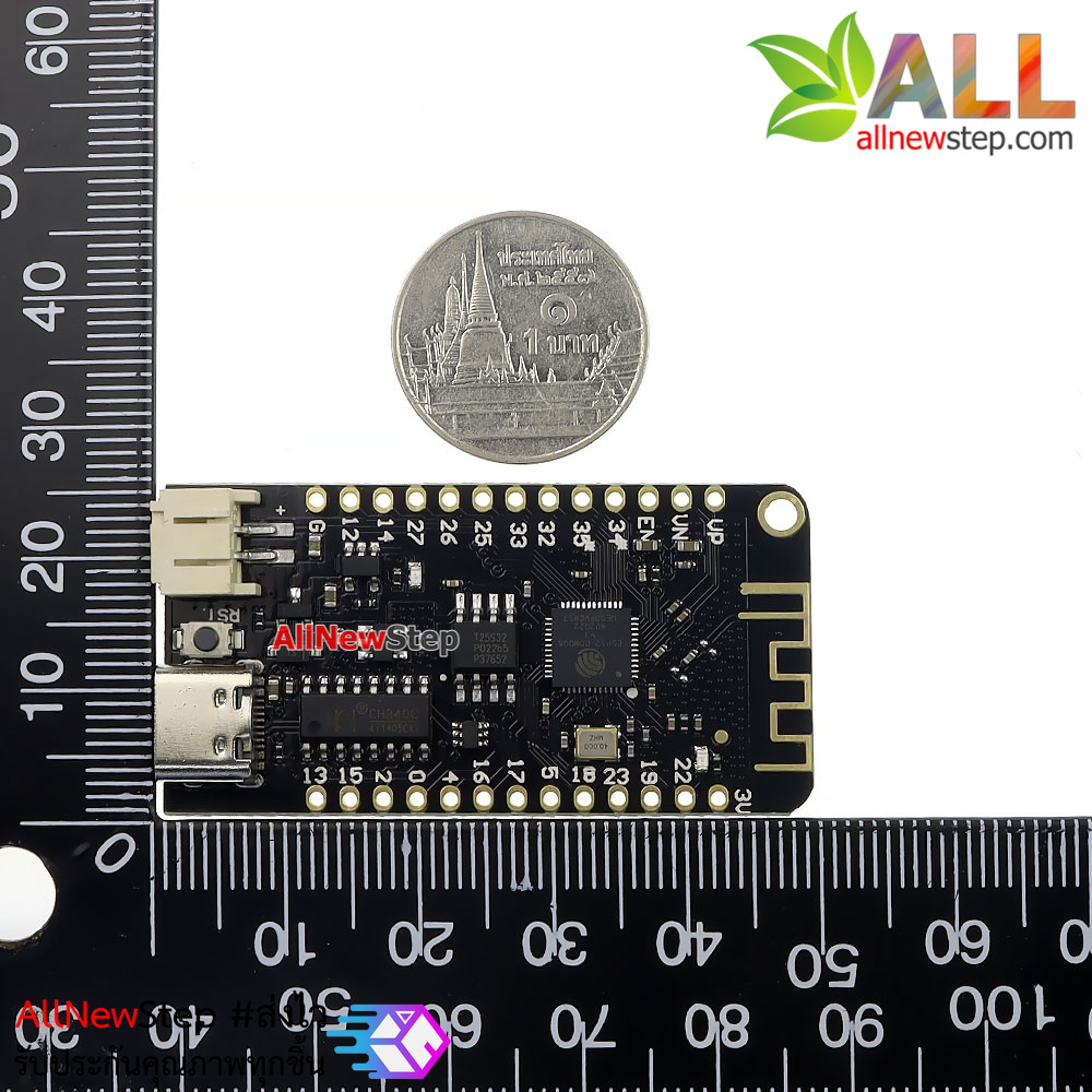 บอร์ด ESP32 LOLIN32 Lite ESP-32 WIFI and Bluetooth Development Module บอร์ด ESP32 หัว usb type-c ...