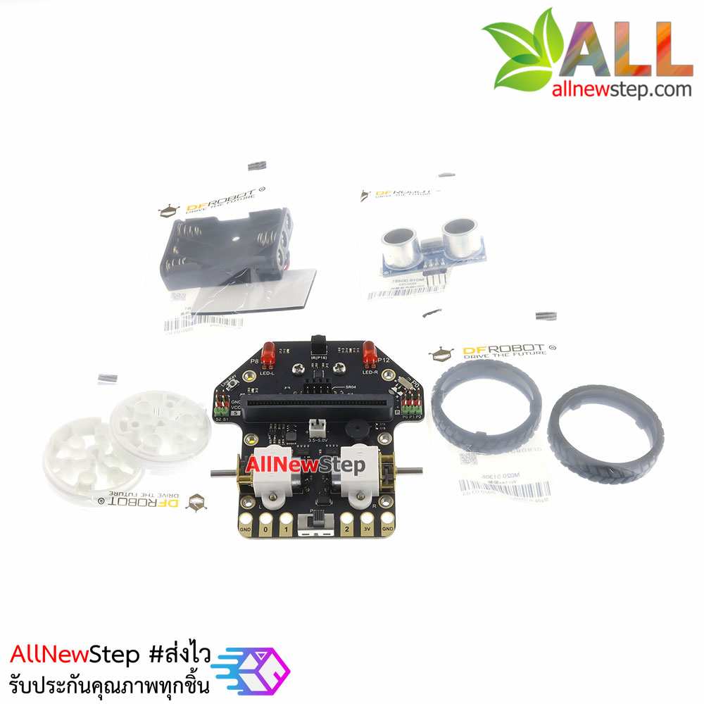 Micro: Maqueen micro:bit Robot Platform จาก DFRobot อุปกรณ์เฉพาะชุดรถ ...