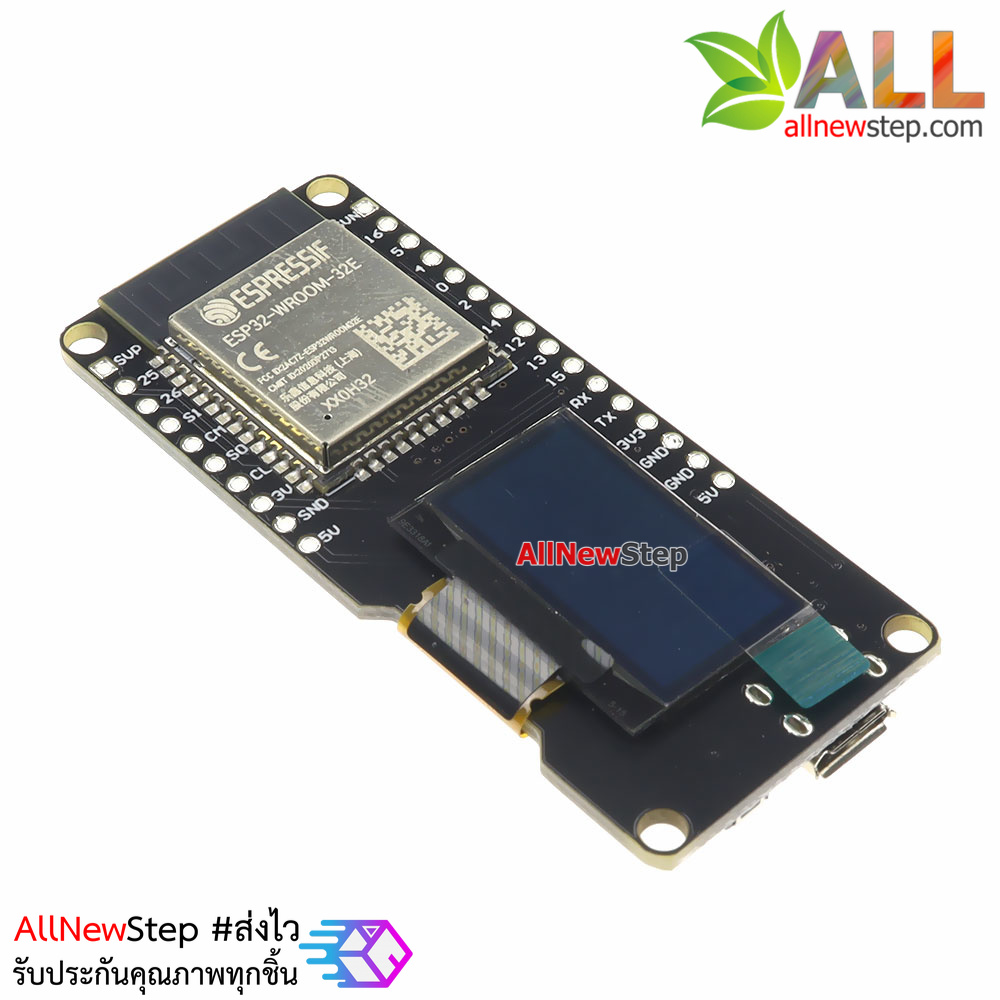 Esp32 Oled Oled Module Esp32 Wroom Wifi And Bluetooth Esp Esp32 โมดูล Esp32 จอ Oled