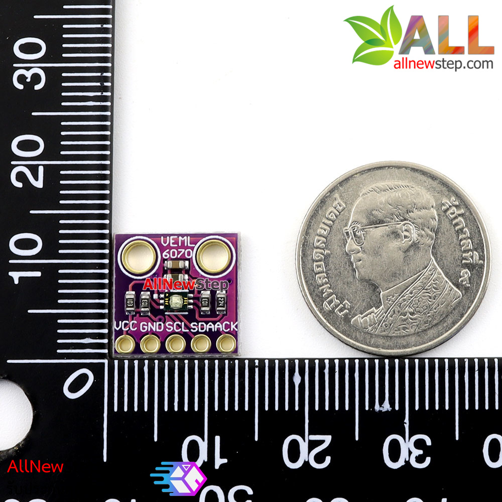 โมดูลวัดแสงยูวี GY-VEML6070 High-precision UV UV light sensitivity sensor VEML6070 - ArduinoAll ...