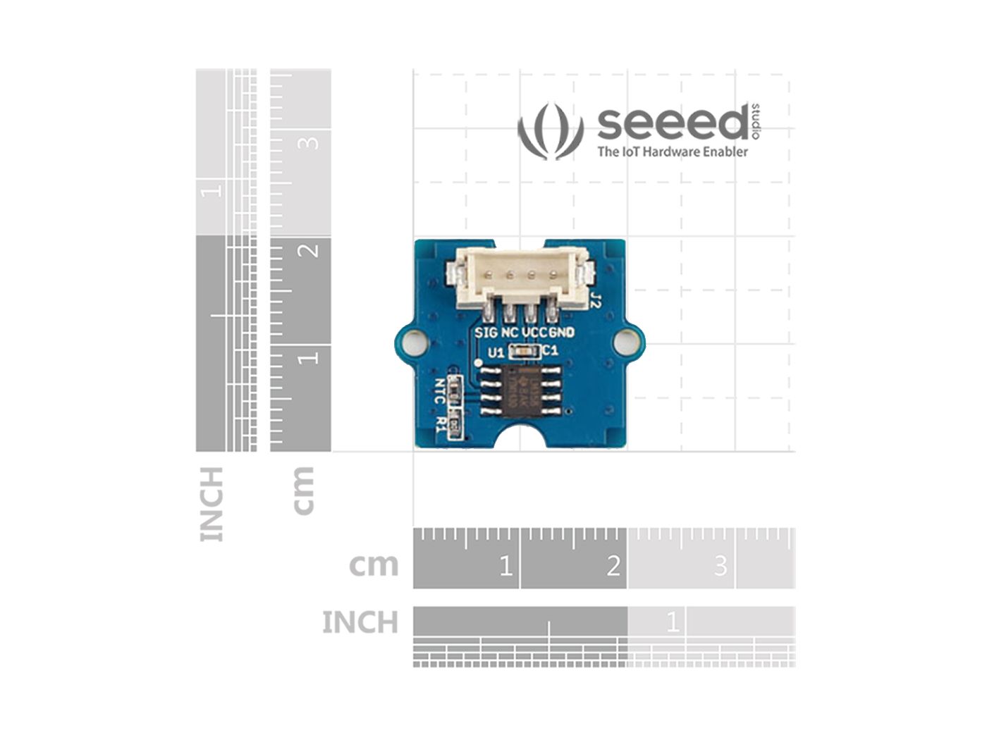 โมดูลเซนเซอร์วัดอุณหภูมิ Grove - Temperature Sensor ของแท้จาก Seeed Studio - ArduinoAll ขาย ...