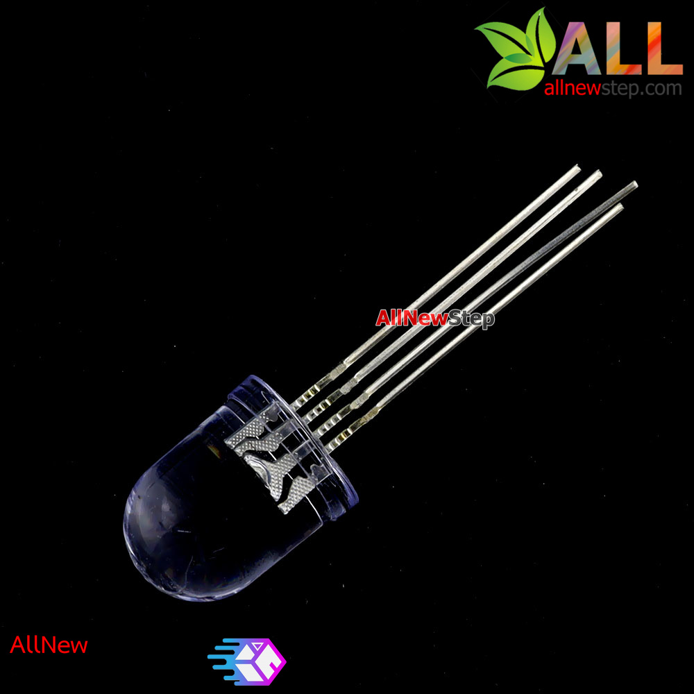 หลอดไฟ LED 3 สี 10MM RGB LED ราคา 25 บาท - ArduinoAll ขาย Arduino ซื้อ Arduino อุปกรณ์ Arduino ...