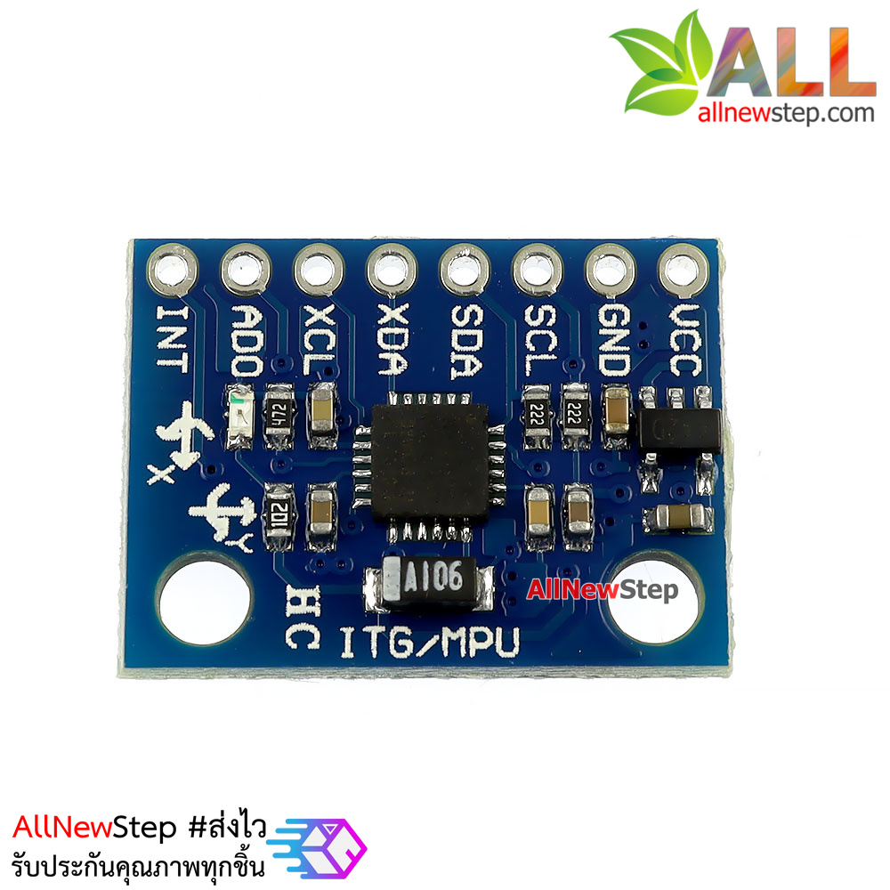 GY-521 IMU 3-axis Accelerometer/Gyro Module MPU6050 for Arduino ...