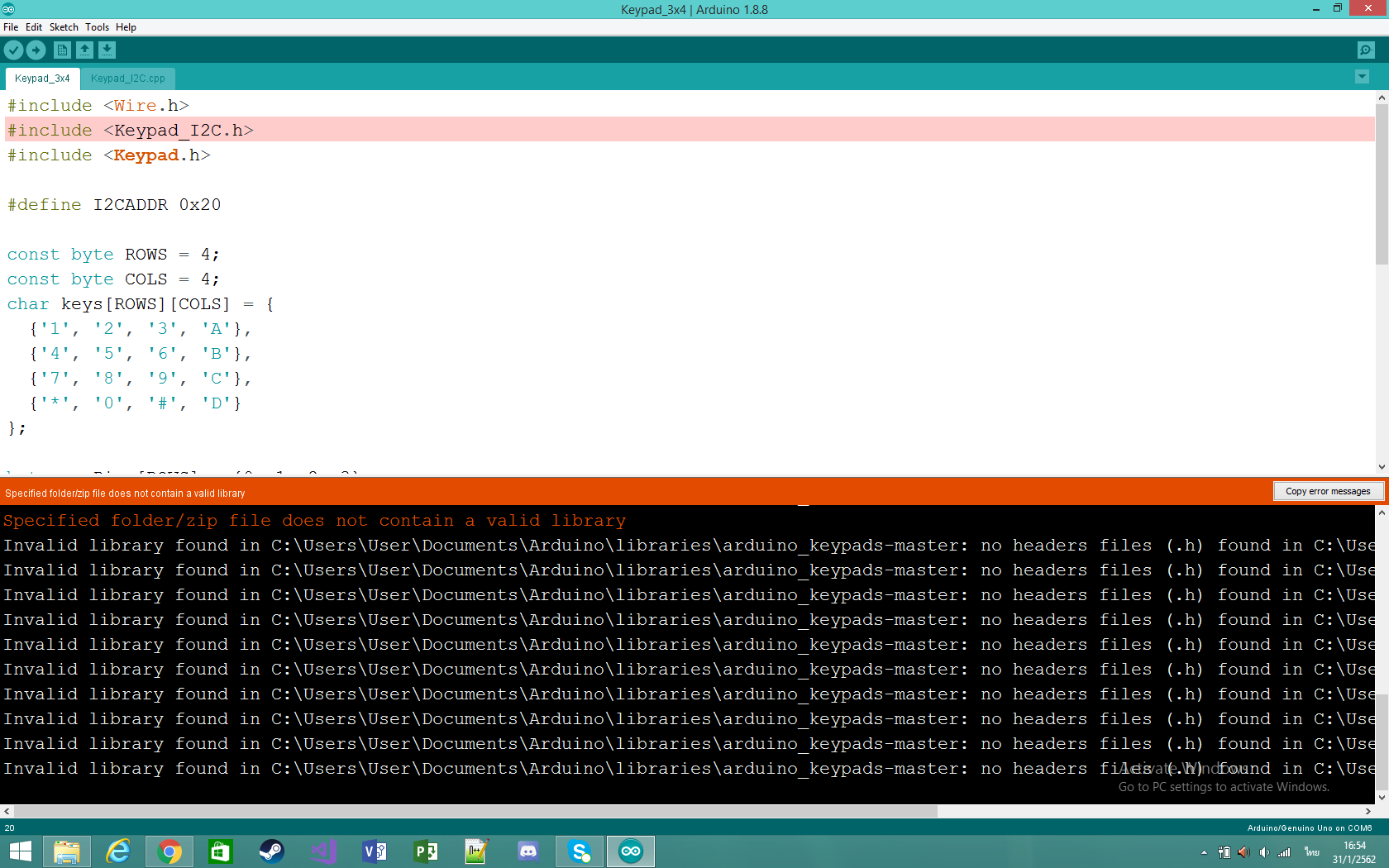 ลง library ไม่ได้ครับ - ArduinoAll ขาย Arduino ซื้อ Arduino อุปกรณ์ Arduino Sensor ส่งฟรี