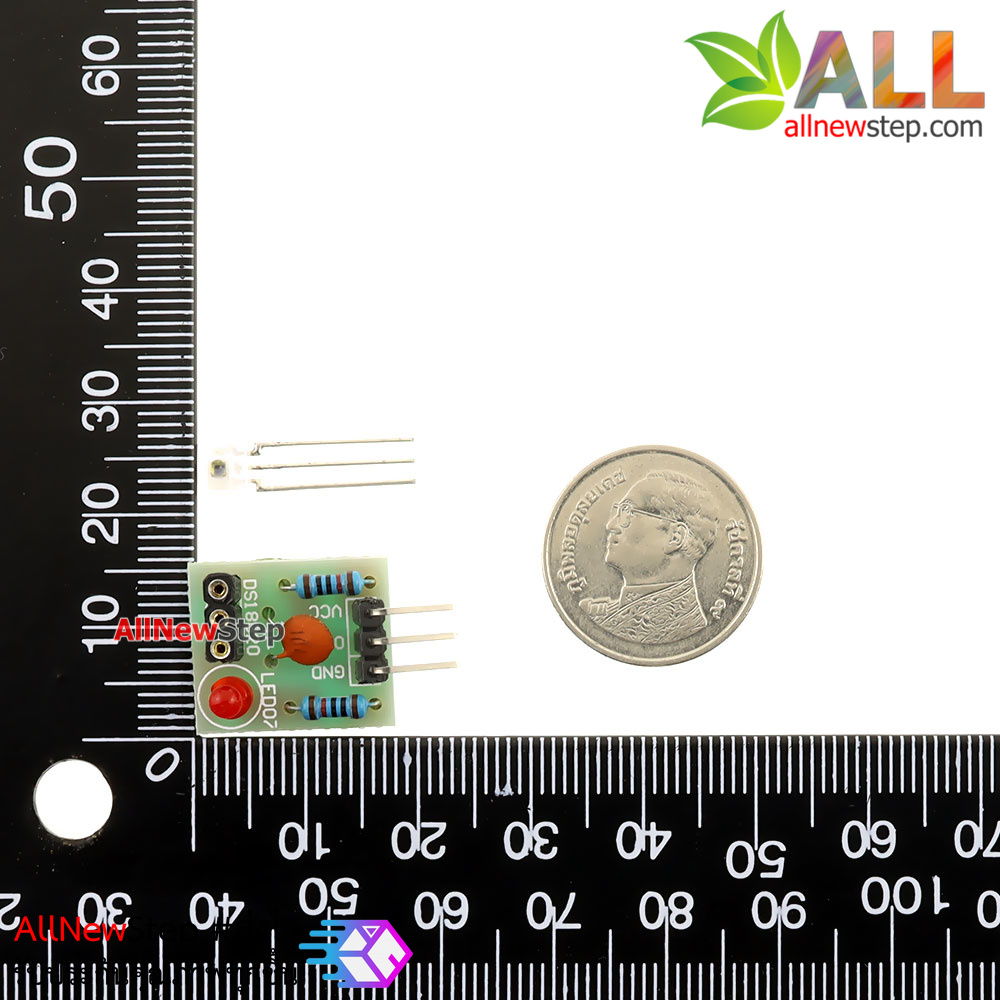 Laser Detector Module เซนเซอร์ตรวจจับแสงเลเซอร์ ระยะไกล - ArduinoAll ...