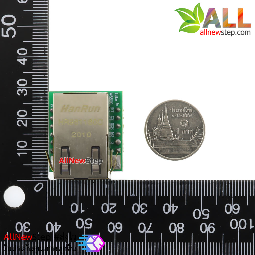 W5500 module TCP/IP Ethernet module compatible with WIZ820io ไฟเลี้ยง 3.3V - ArduinoAll ขาย ...