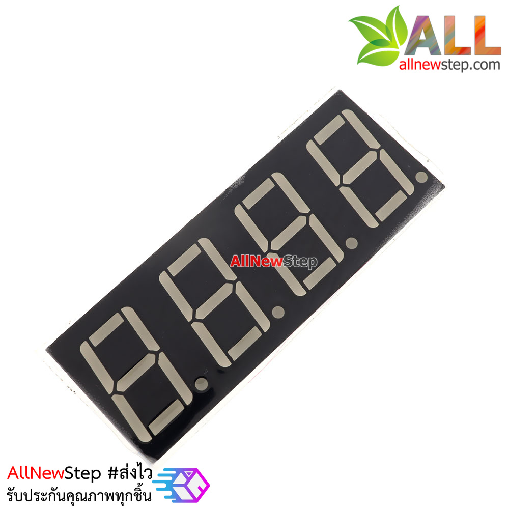 7 Segment 056 นิ้ว Common Anode 4 Digit Red ไฟ 7 Segment 056 4 หลัก สีแดงแบบไฟบวกร่วม 5461b