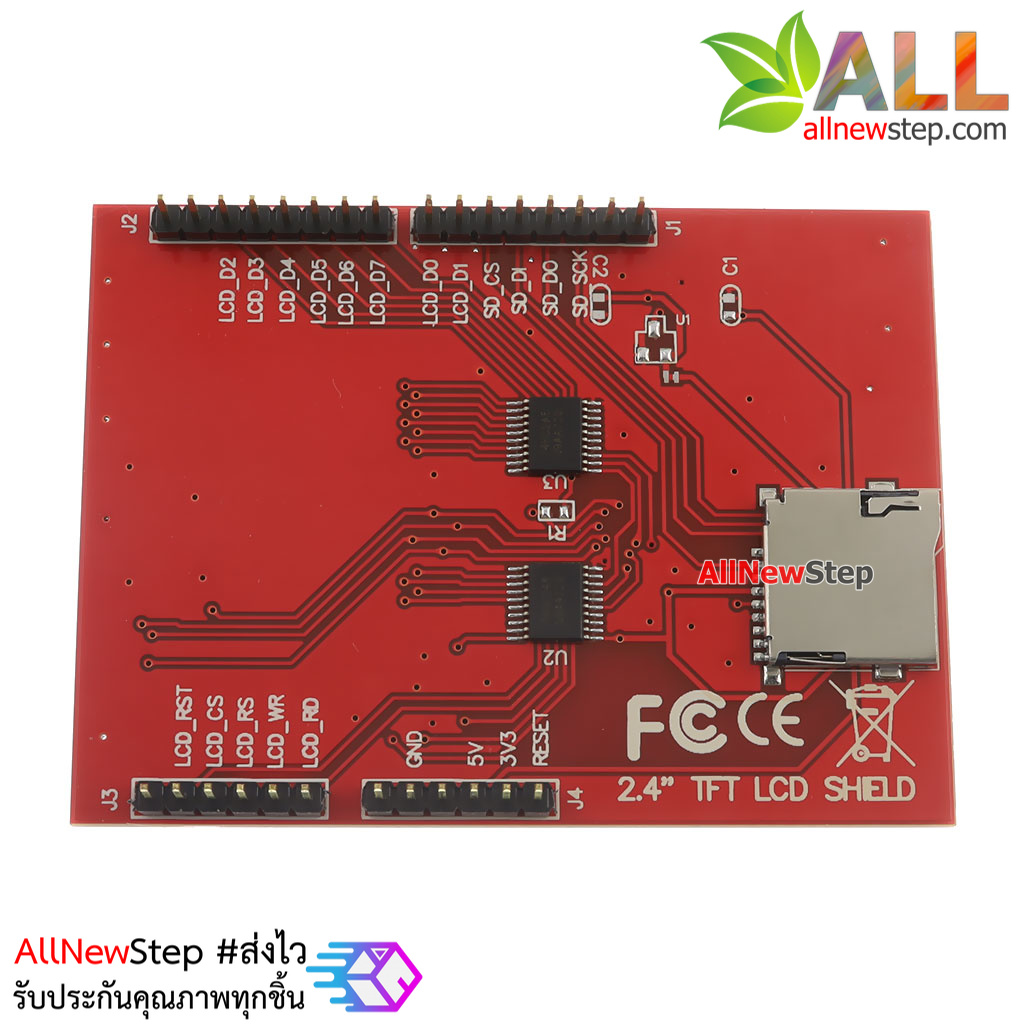 Lcd 24 Tft Shield Touch Screen Spfd5408 จอแสดงผล Lcd 24 นิ้ว หน้าจอสัมผัส สำหรับ Arduino