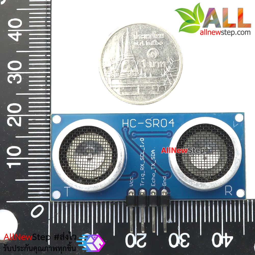 Ultrasonic Sensor Module HC-SR04P โมดูล Ultrasonic HC-SR04P - ArduinoAll ขาย Arduino ซื้อ ...