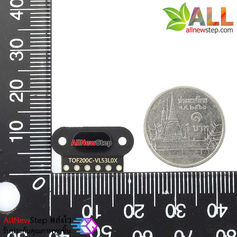 เซ็นเซอร์ TOF200C วัดระยะทางด้วยแสง Laser Ranging Sensor Module ToF ...