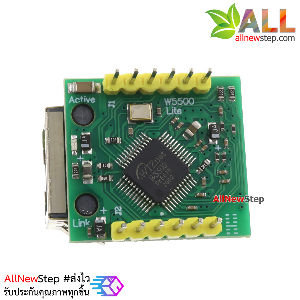 W5500 module TCP/IP Ethernet module compatible with WIZ820io ไฟเลี้ยง 3.3V - ArduinoAll ขาย ...