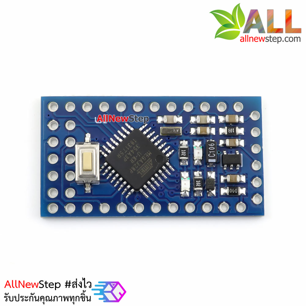 Pro Mini ATMEGA328P 5V เพิ่มขา IO บอร์ด Arduino Compatible - ArduinoAll ขาย Arduino ซื้อ Arduino ...