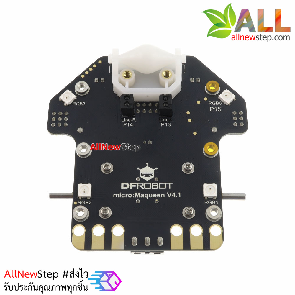 Micro: Maqueen micro:bit Robot Platform จาก DFRobot อุปกรณ์เฉพาะชุดรถ ...