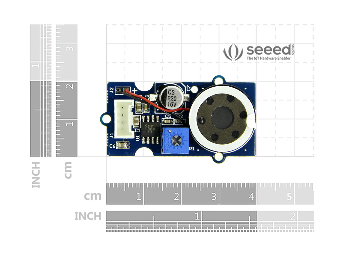 โมดูลลำโพง Grove - Speaker ของแท้จาก Seeed Studio - ArduinoAll ขาย Arduino ซื้อ Arduino อุปกรณ์ ...