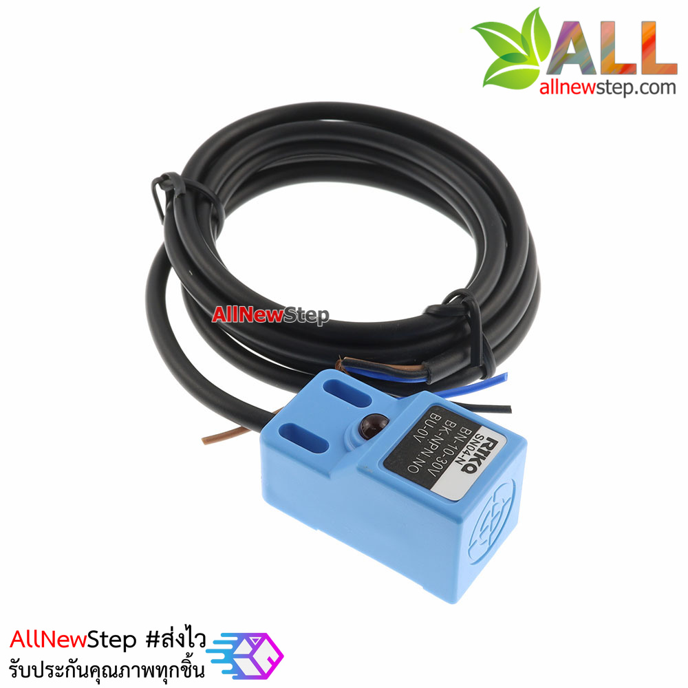 SN04-N เซ็นเซอร์ตรวจจับโลหะ ระยะ 4mm ไฟเลี้ยง 10-30V - ArduinoAll ขาย Arduino ซื้อ Arduino ...