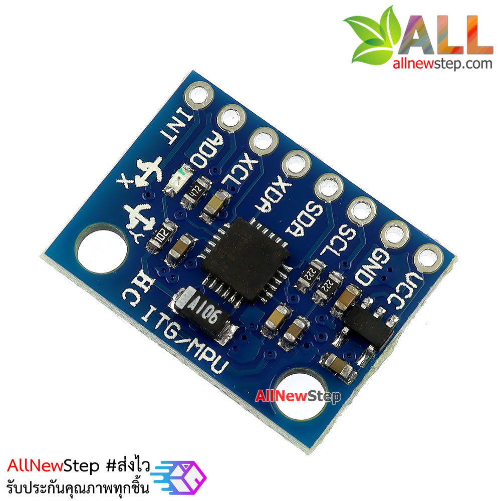 GY-521 IMU 3-axis Accelerometer/Gyro Module MPU6050 for Arduino ...