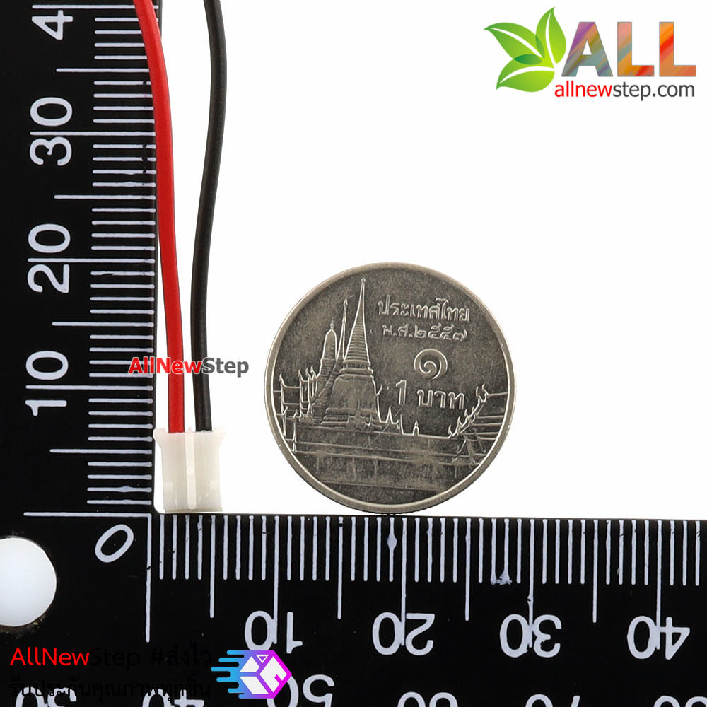 Connector PH2.0 2P with line he 10CM standard 26# line สายไฟจัมเปอร์ 2.0 - ArduinoAll ขาย ...