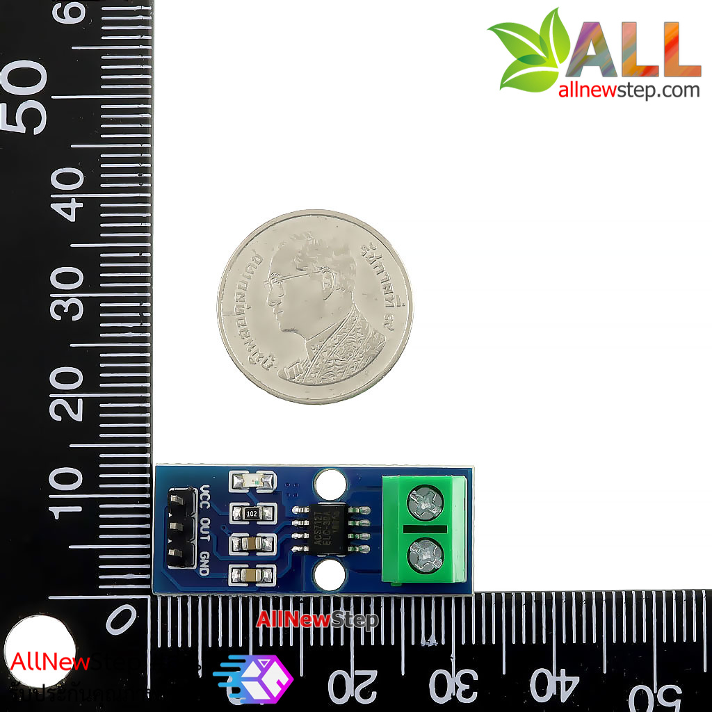 30 A Current Sensor Module (ACS712-30A) for Arduino - ArduinoAll ขาย Arduino ซื้อ Arduino ...