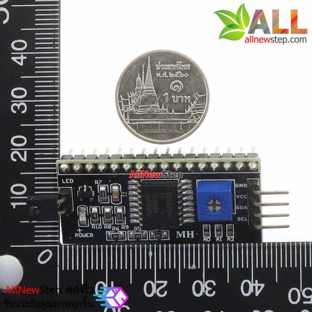 1602 2004 LCD Adapter Plate IIC I2C Interface for arduino - ArduinoAll ขาย Arduino ซื้อ Arduino ...