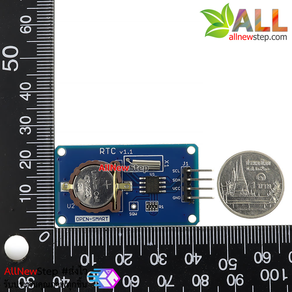 DS1307 Real Time Clock RTC Module - ArduinoAll ขาย Arduino ซื้อ Arduino อุปกรณ์ Arduino Sensor ...