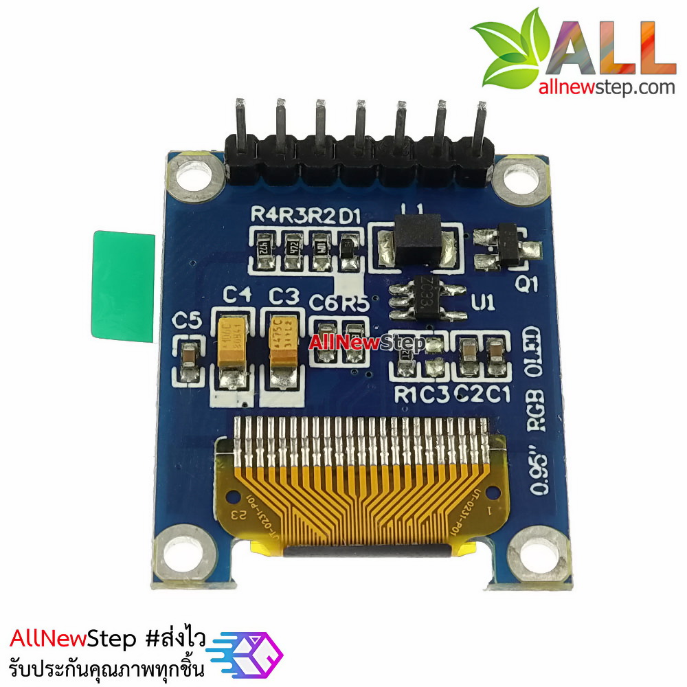 Rgb Oled 96x64 Pixels 16 Bit Color Oled จอแสดงผล Oled แบบสี Rgb ขนาด 0 95 นิ้ว Arduinoall ขาย