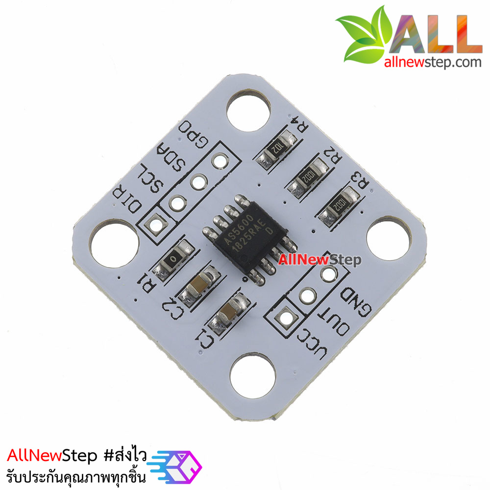 AS5600 magnetic encoder magnetic induction angle measurement sensor ...