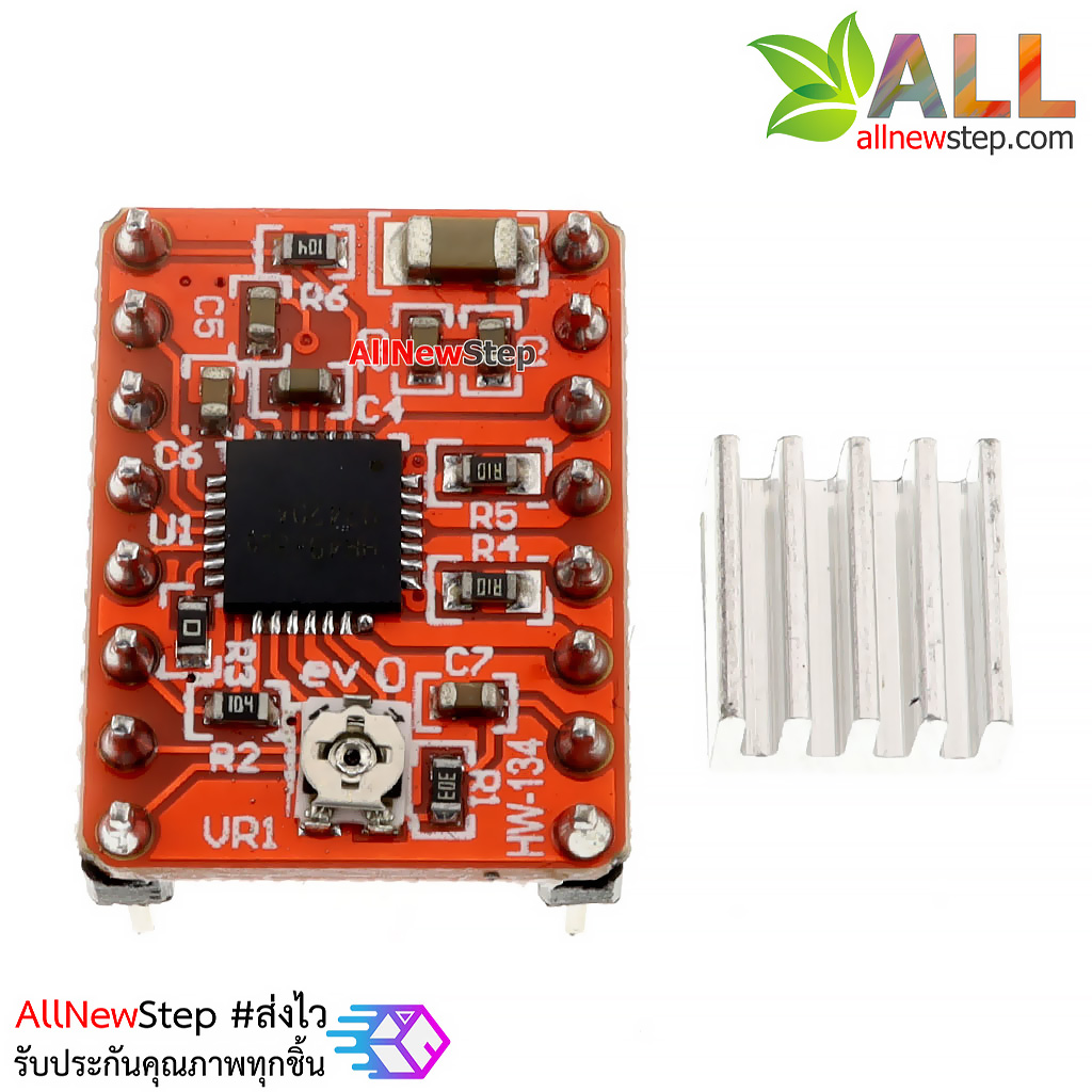 A4988 Stepper Motor Control Driver Module + Control Panel for Arduino ...