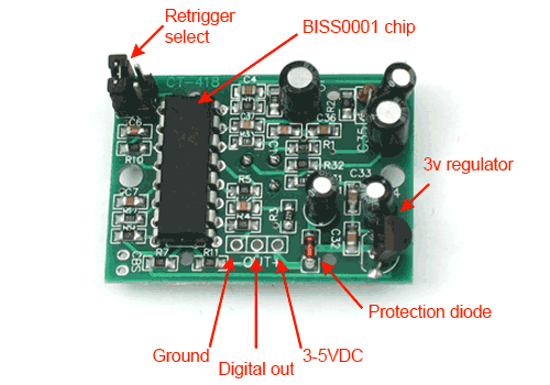 Hc Sr501 Pir เซ็นเซอร์จับความเคลื่อนไหวแบบ Infrared Arduinoall ขาย Arduino ซื้อ Arduino