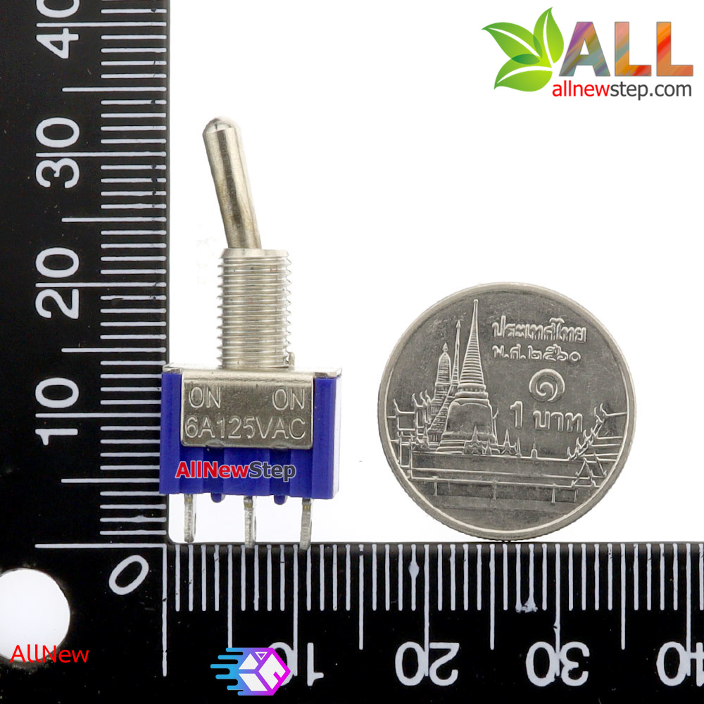 สวิตช์ สวิตช์โยก SPDT Switch 2 Ways 3 ขา - ArduinoAll ขาย Arduino ซื้อ ...